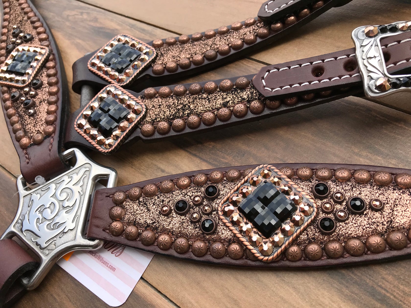 Rose Gold with Black – Rockn'Wilsons